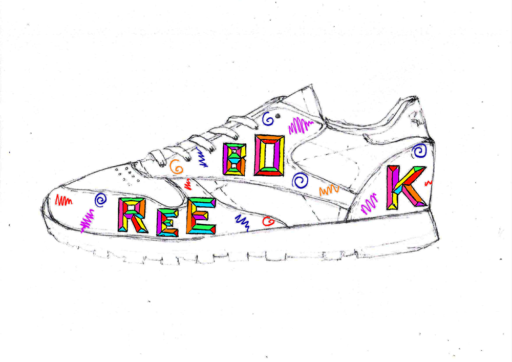 Reebok Custom Shoes - Pistache NFT Art – Lofi Analog Meets Digital ...