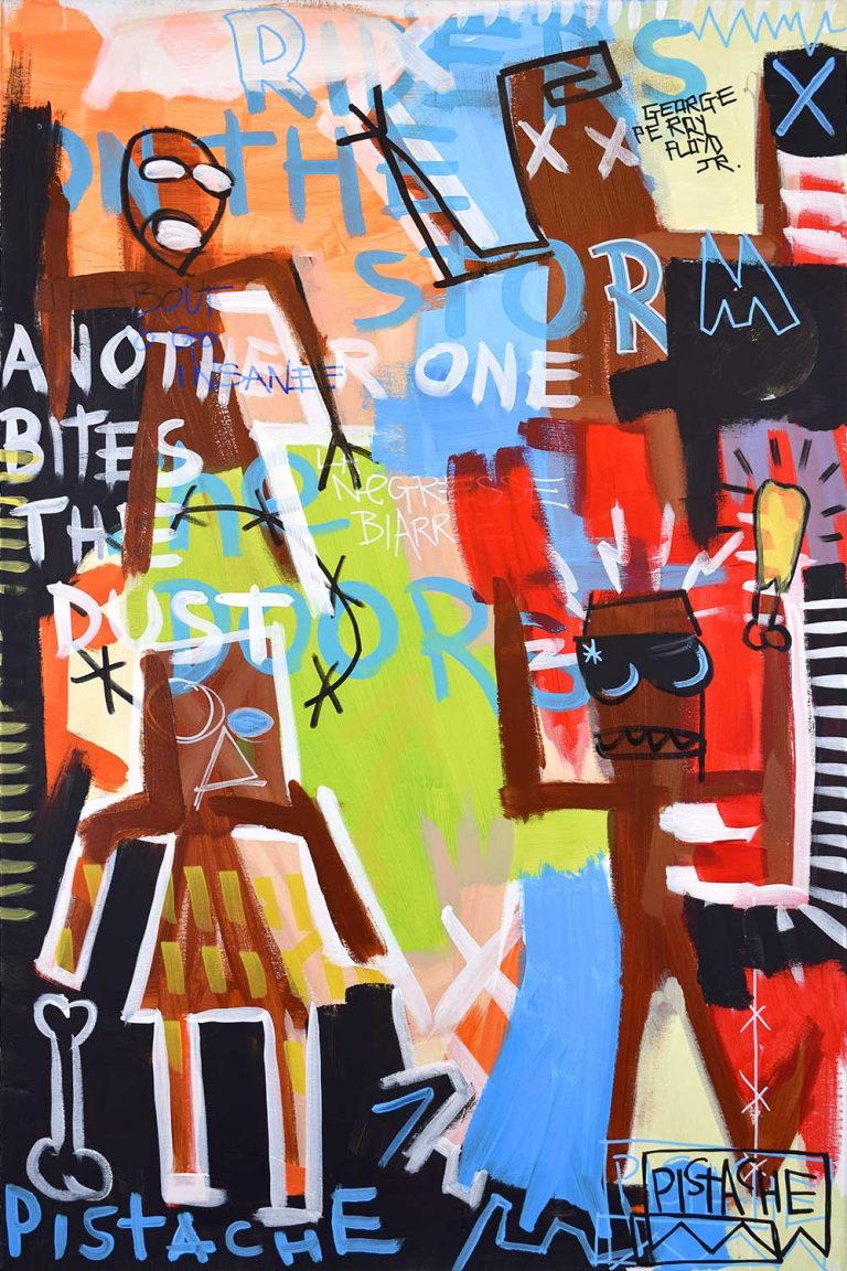 "Another One Bites The Dust ( George Floyd NFT )" - Pistache NFT Art ...